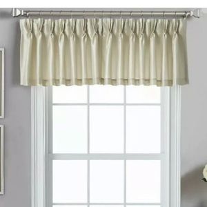 Peri | Accents | Spellbound Pinch Pleat Back Tab Valance Champagne ...